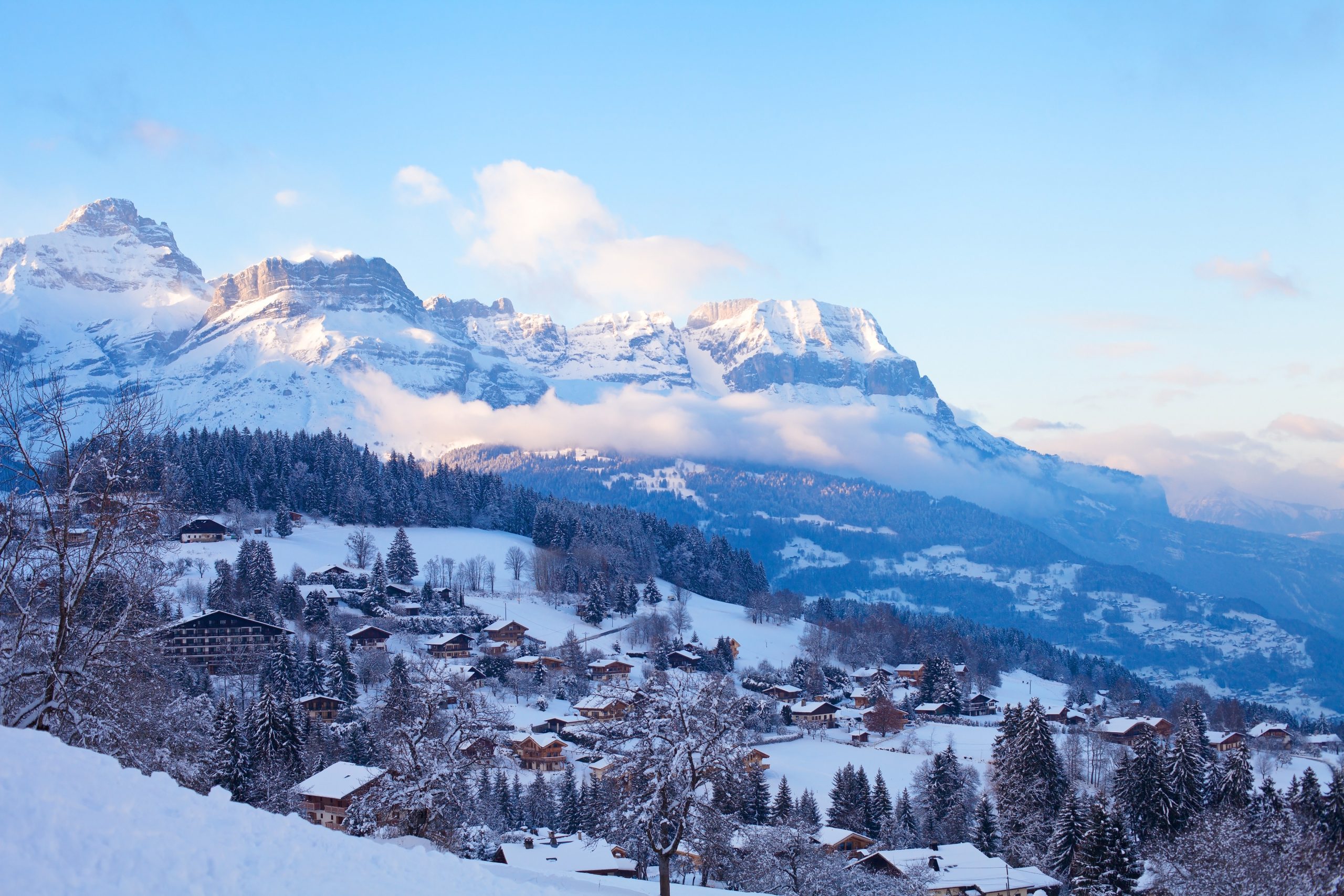 Combloux : Un hiver sportif et festif en station ! - Escapades au pays ...